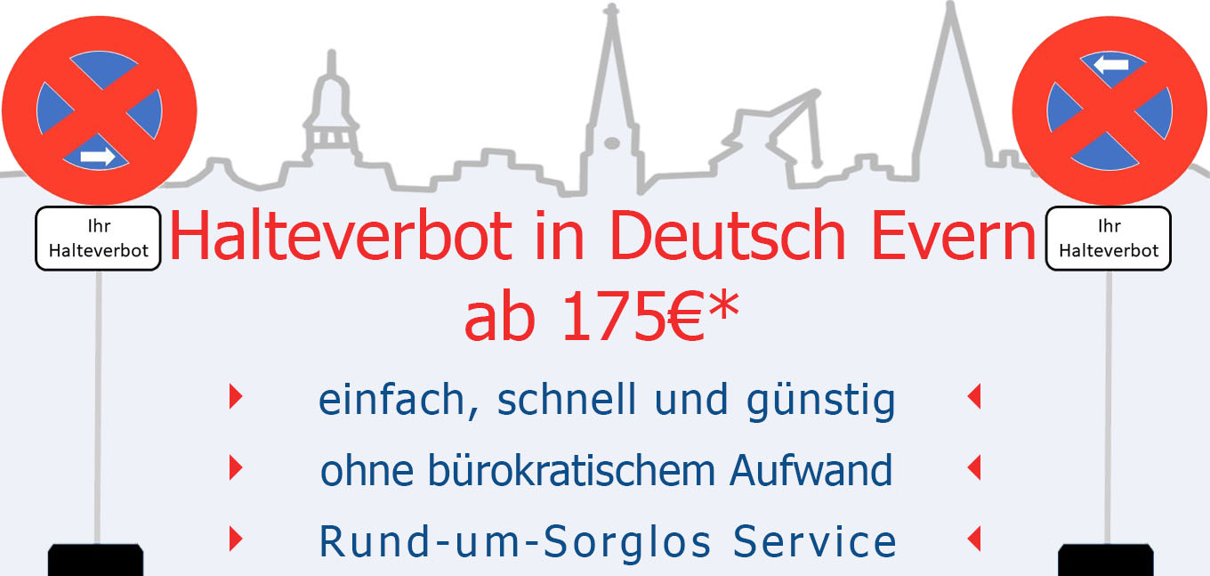 Halteverbot Deutsch Evern- Einfach zur Halteverbotszone
